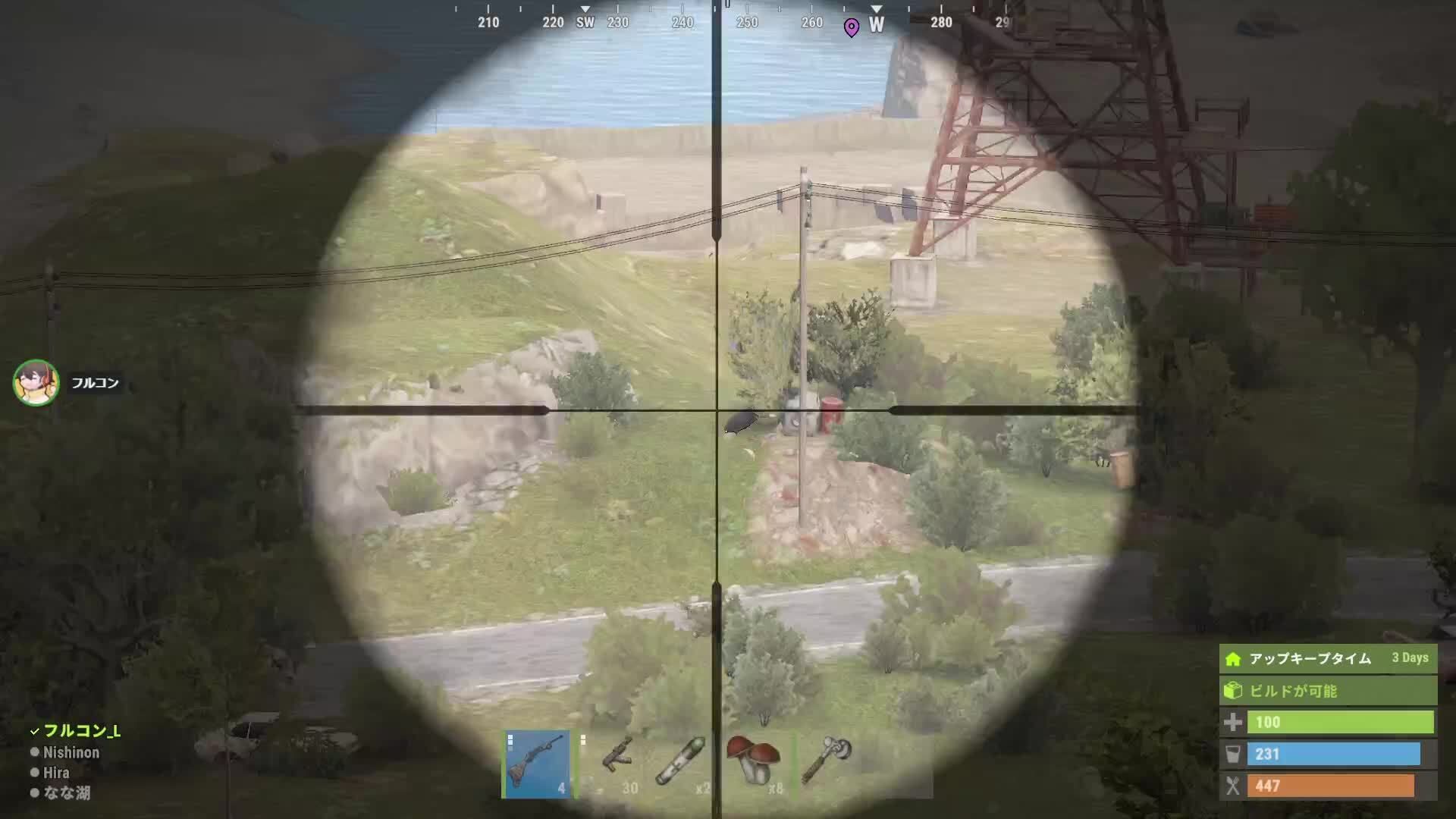 ちょっとだけ延長戦 ニコニコ老人会RUST | OPENREC.tv (オープンレック)